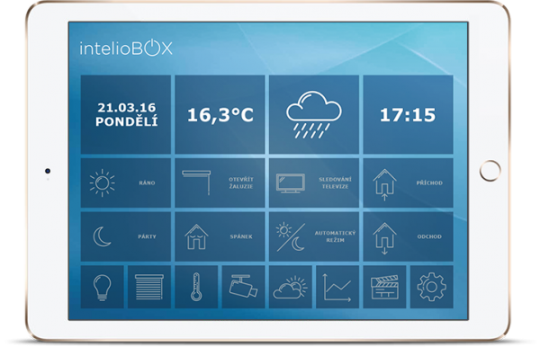 intelioBOX – intelioBOX zajistí, že budete bydlet v chytrém domě